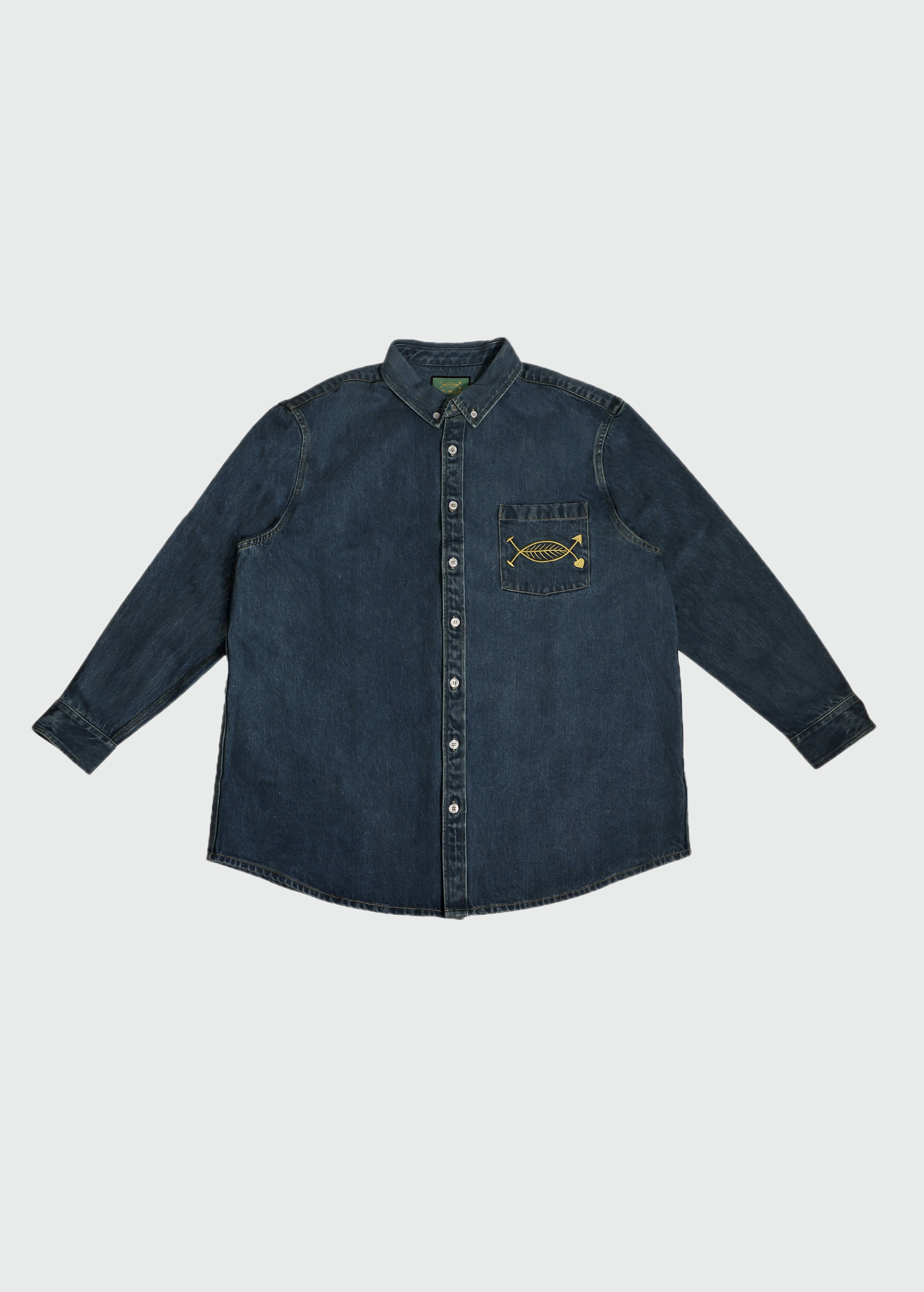 Heritage Deep Blue Indigo Denim Top – Hipware